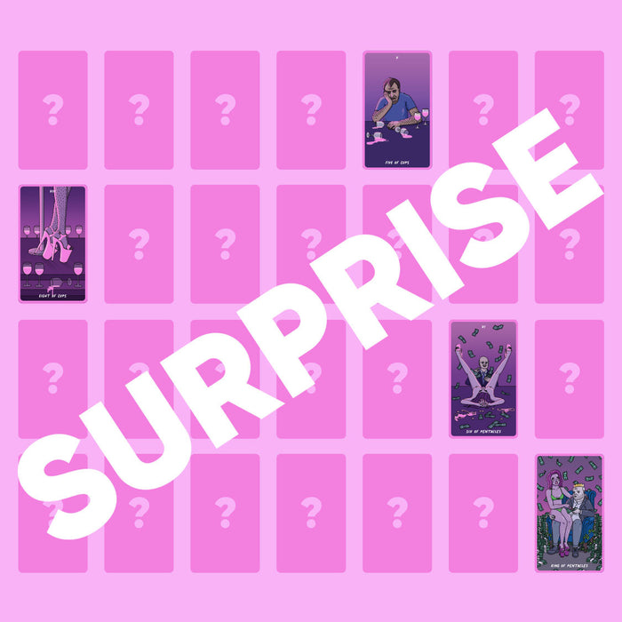 PINK TAROT CARDS | HOLOGRAPHIC DECK | AUSTRALIA