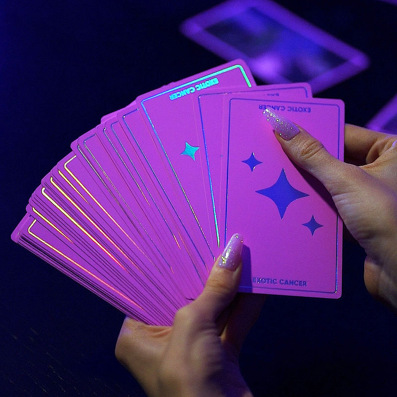 PINK TAROT CARDS | HOLOGRAPHIC DECK | AUSTRALIA