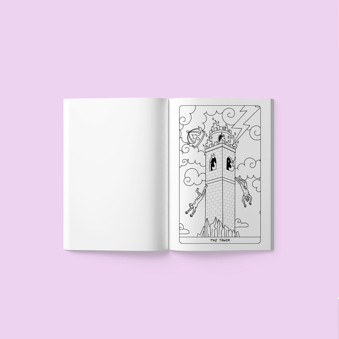 Tarot Colouring Book